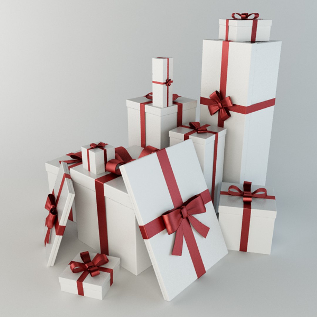 3d Gift Boxes