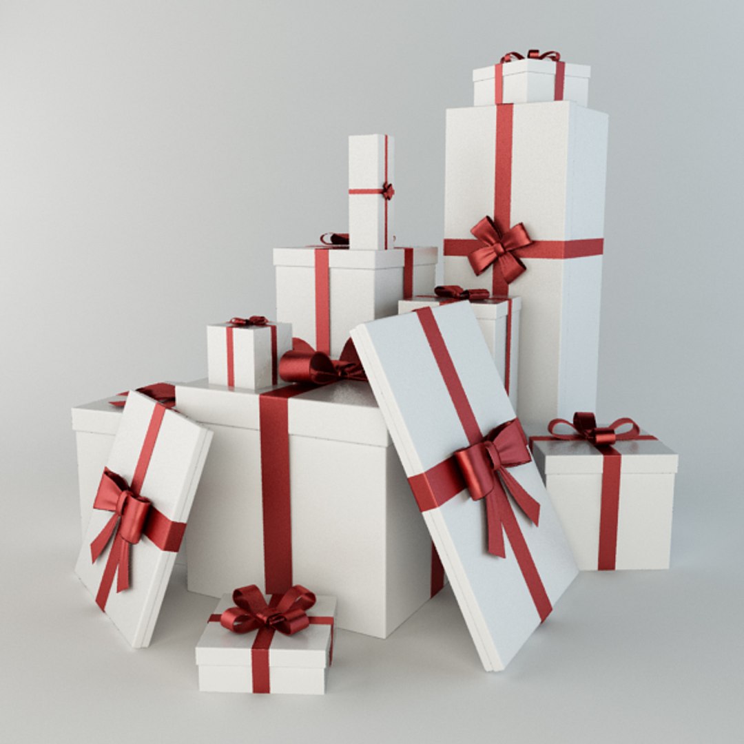3d Gift Boxes