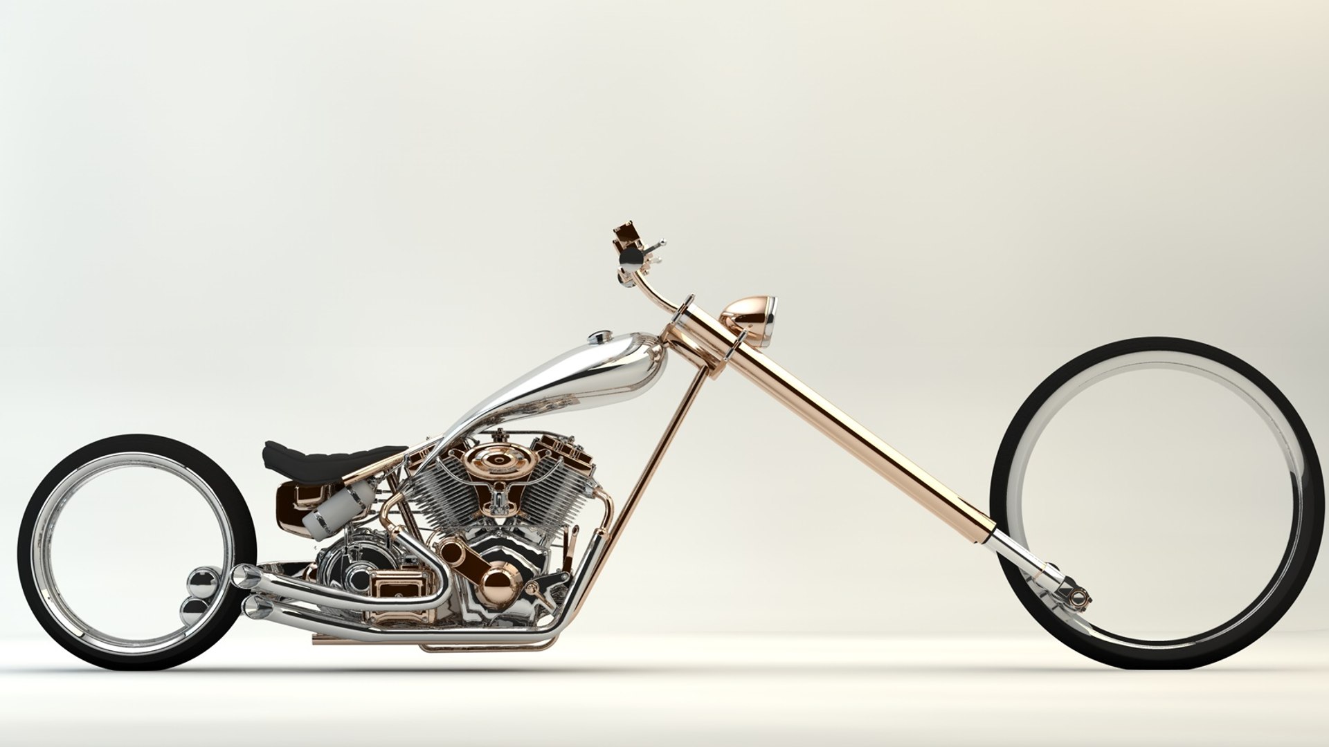 3D punk motorcycles model - TurboSquid 1590182