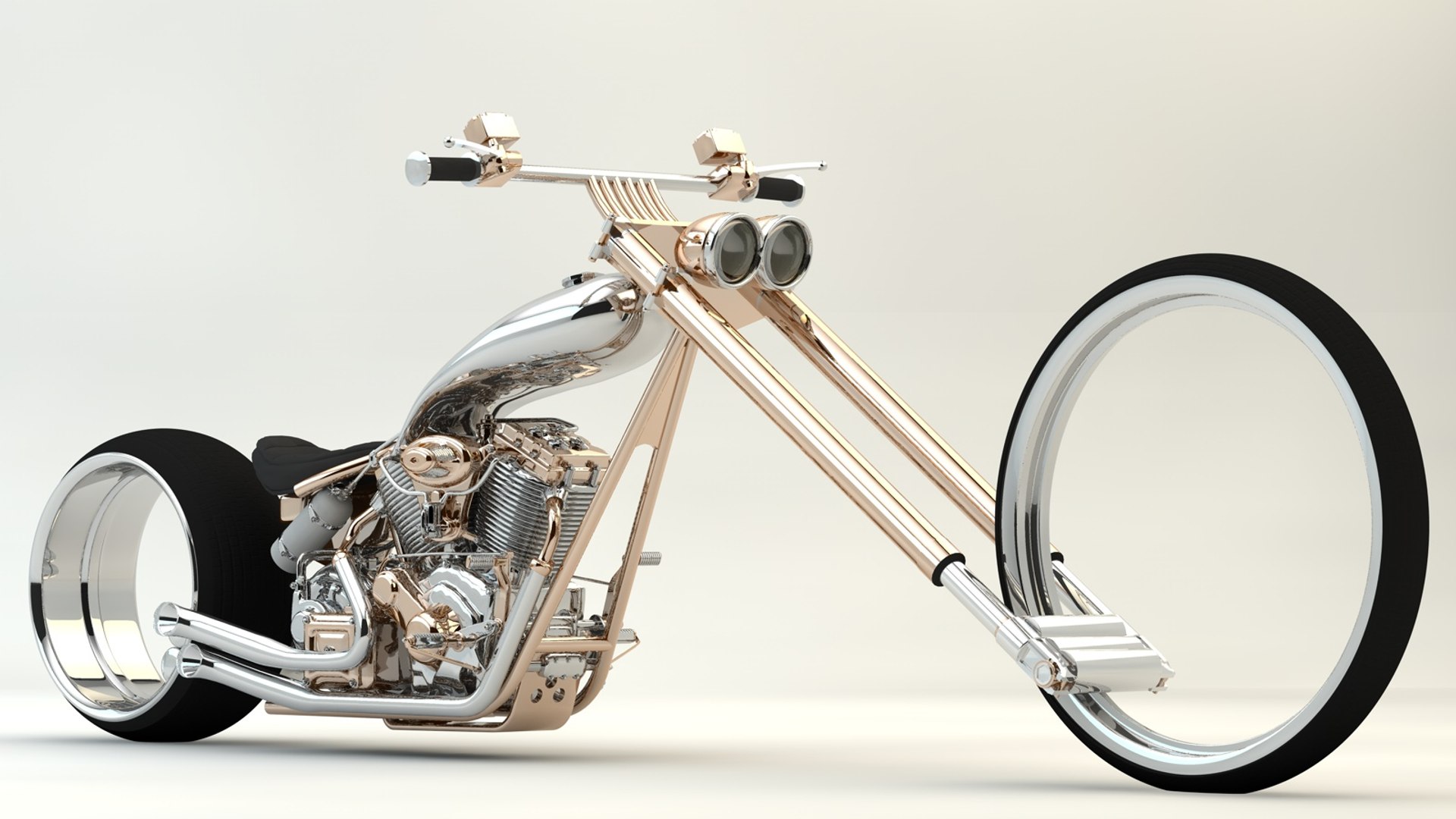 3D punk motorcycles model - TurboSquid 1590182