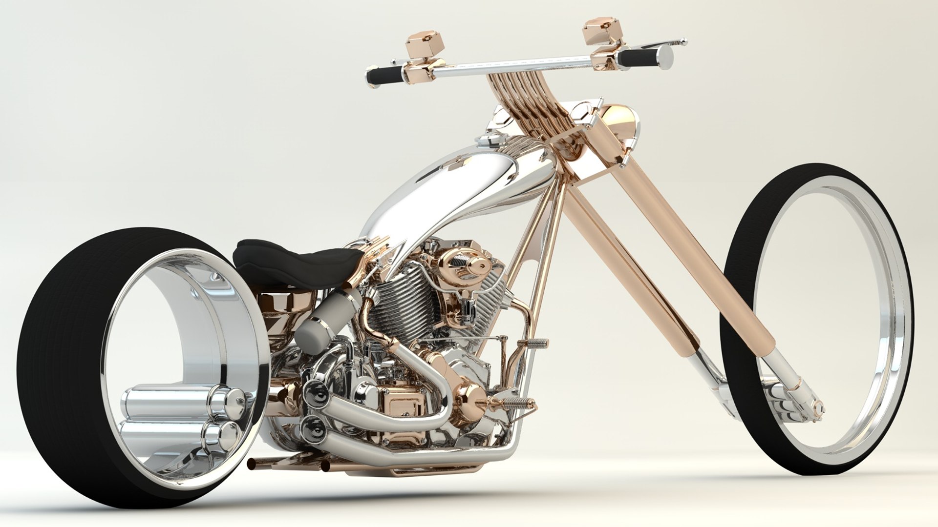 3D punk motorcycles model - TurboSquid 1590182