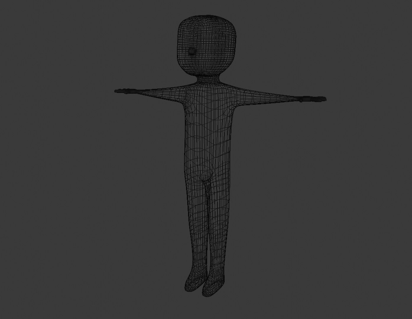 Free Simple Character 3D Model - TurboSquid 1455943
