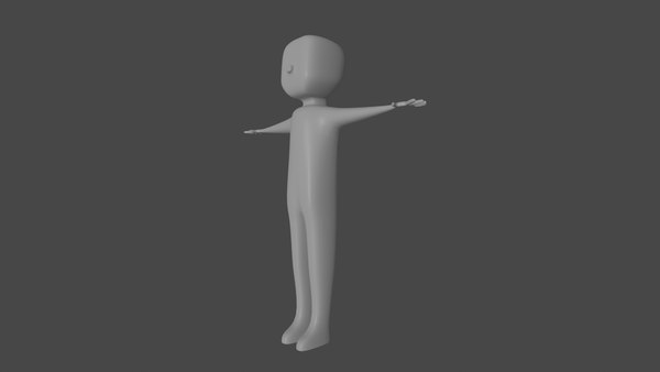 modelo 3d personaje simple gratis - TurboSquid 1455943