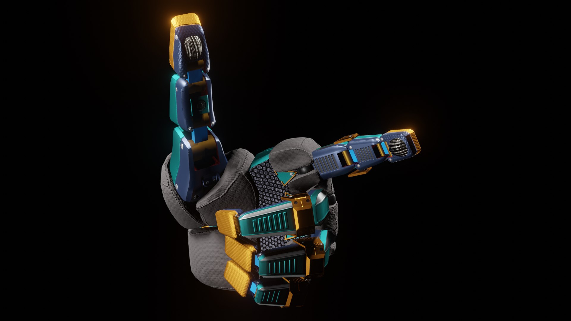 3D robot hand udim - TurboSquid 1641068