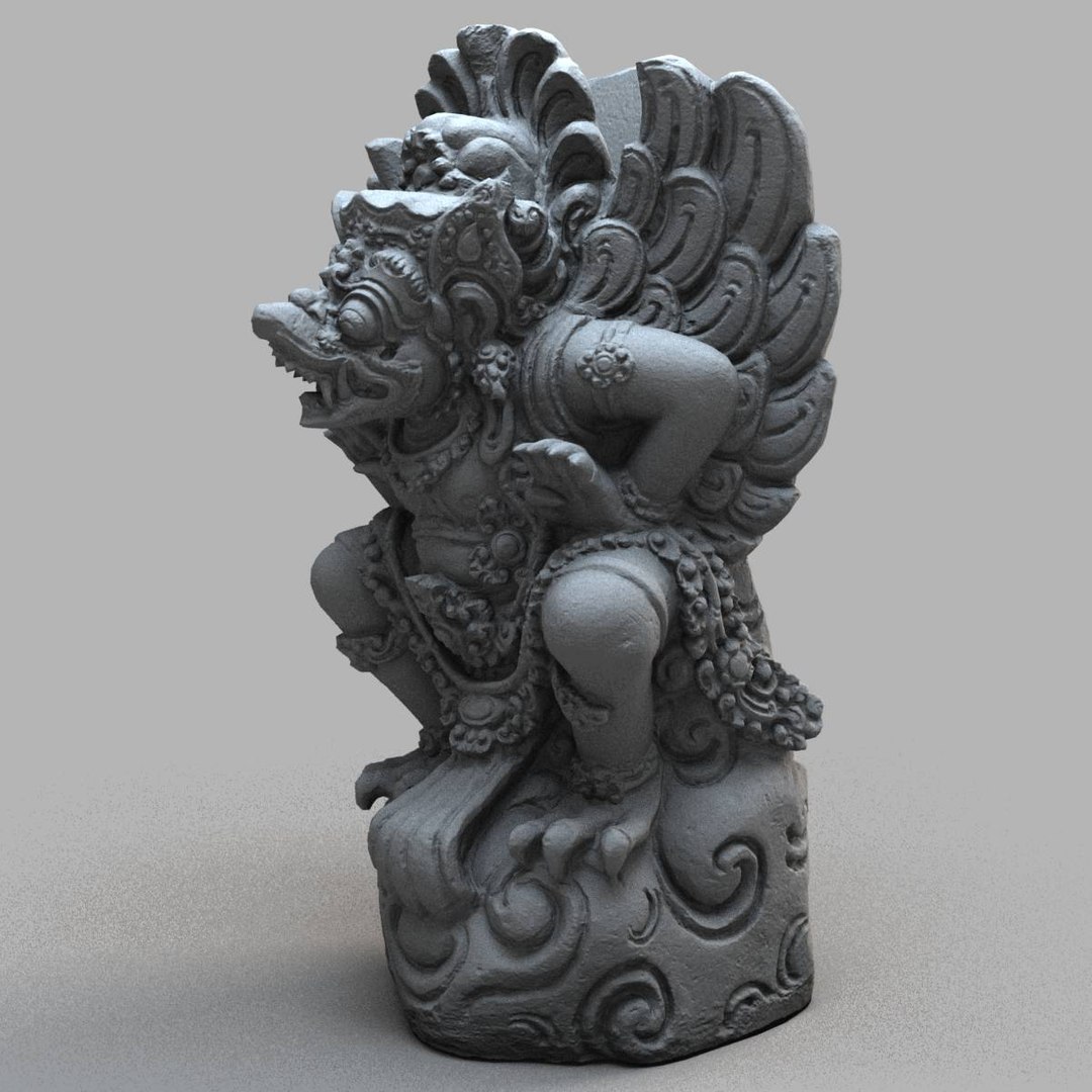 3d Model Bali Sculpture