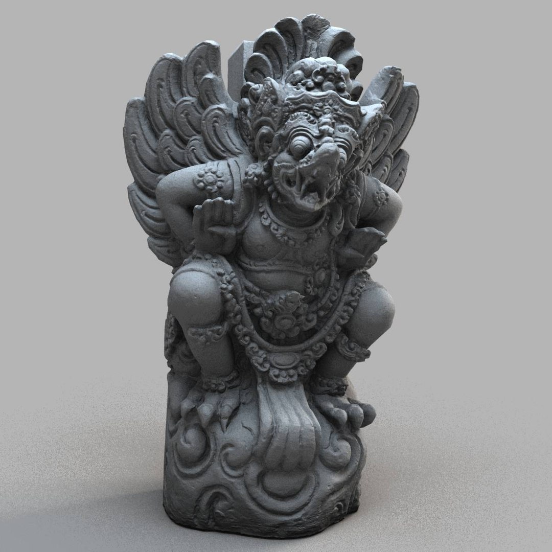 3d Model Bali Sculpture