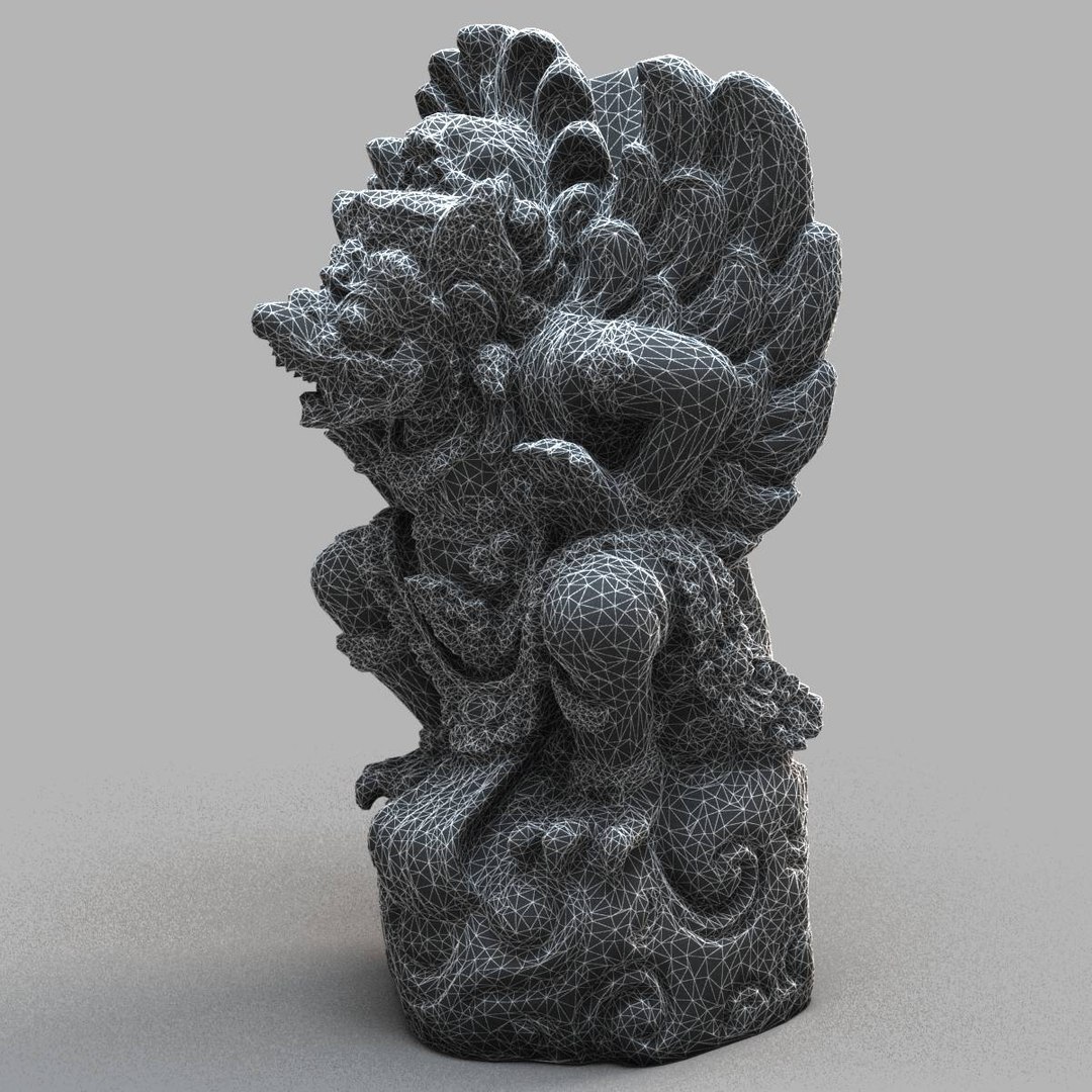 3d Model Bali Sculpture