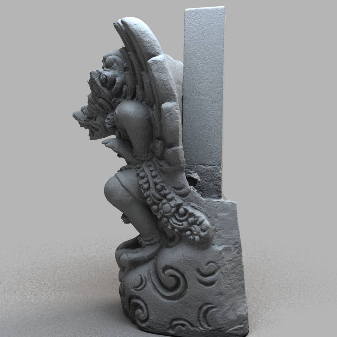 3d Model Bali Sculpture