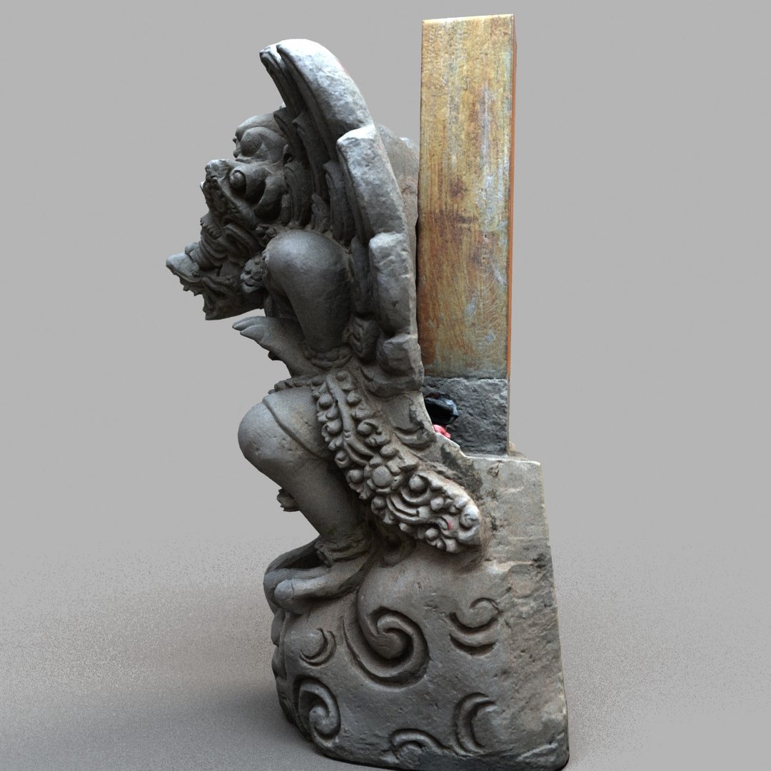 3d Model Bali Sculpture