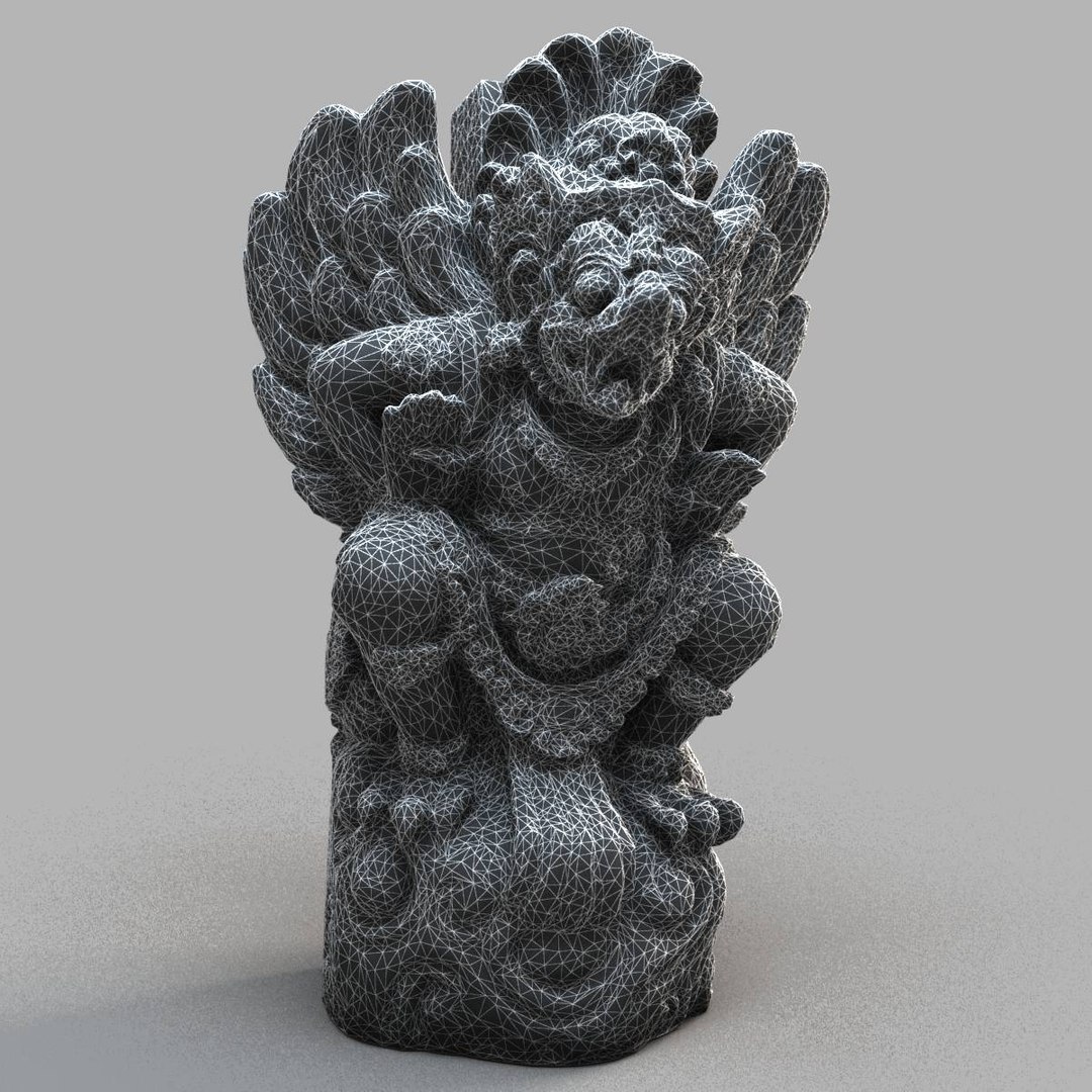 3d Model Bali Sculpture