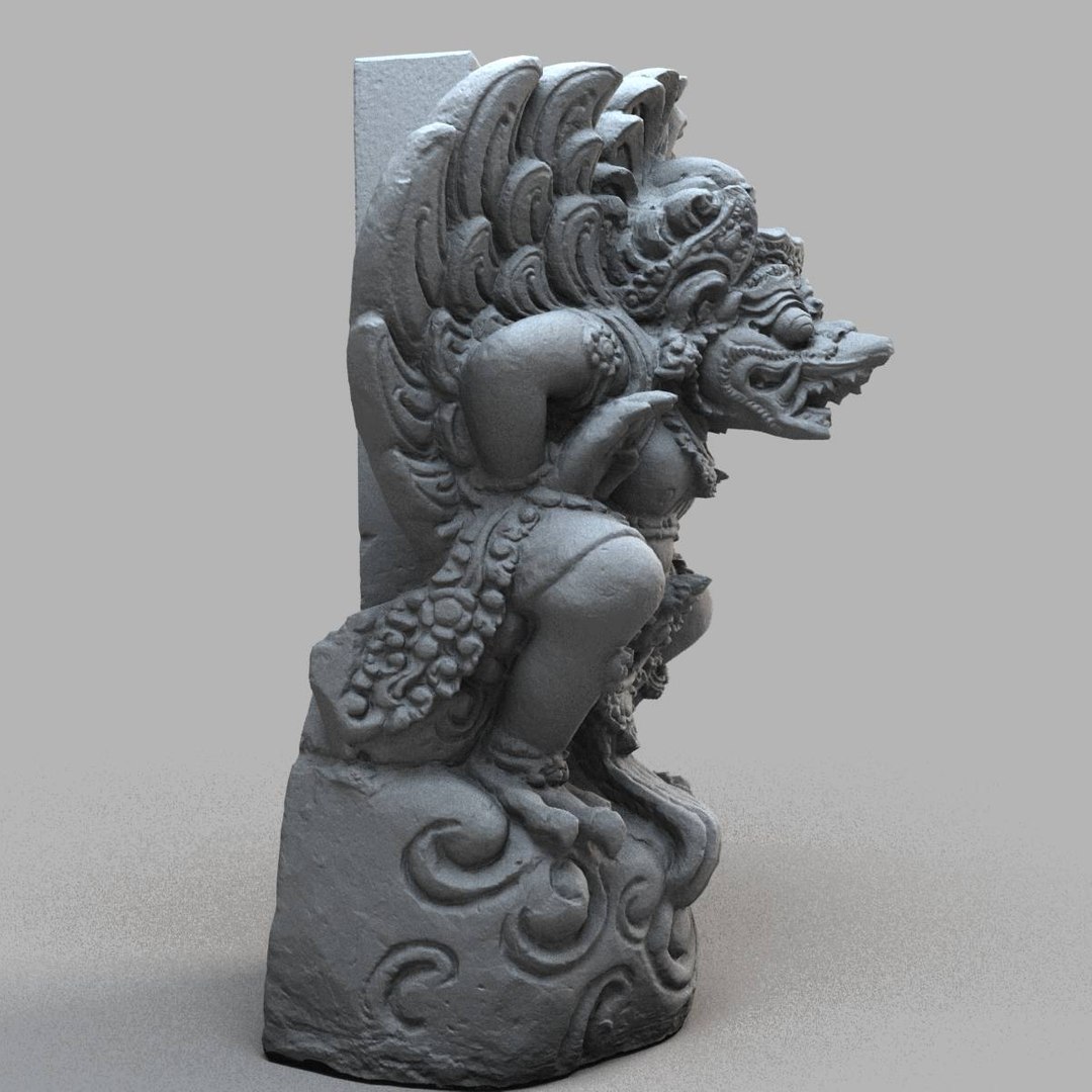 3d Model Bali Sculpture