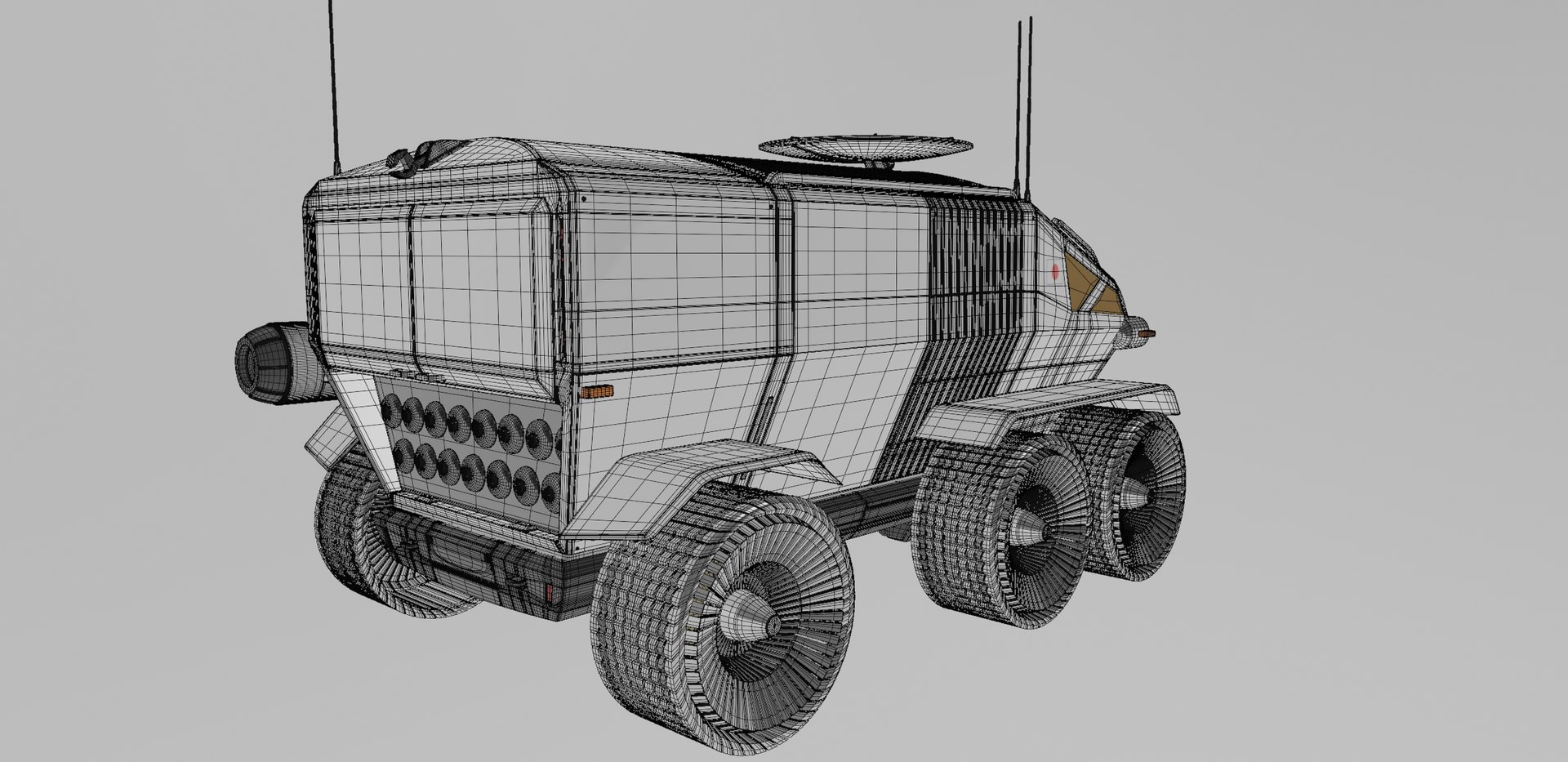 3D Rover Car Vehicle Spacecraft Model - TurboSquid 1517952