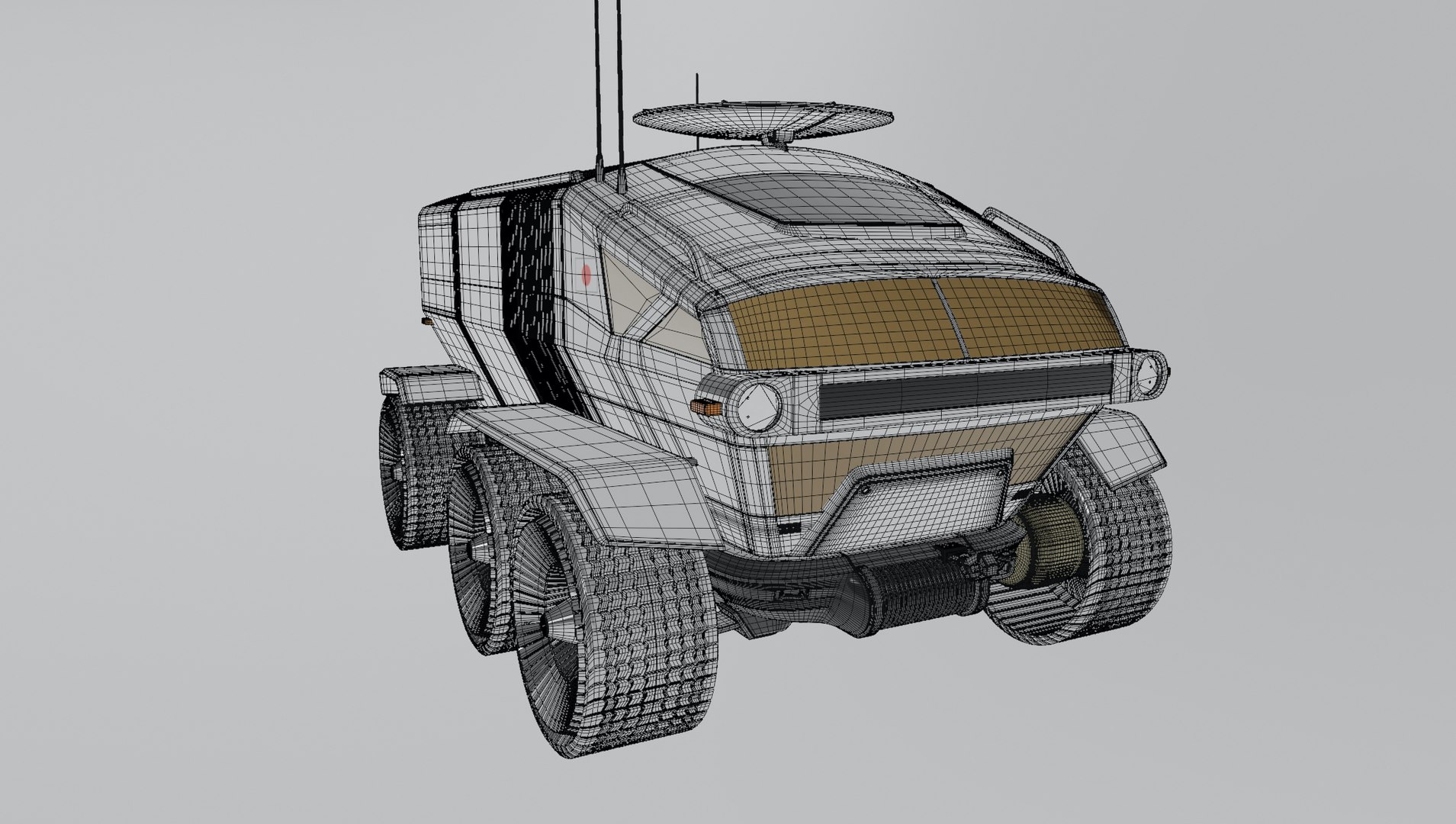 3D Rover Car Vehicle Spacecraft Model - TurboSquid 1517952