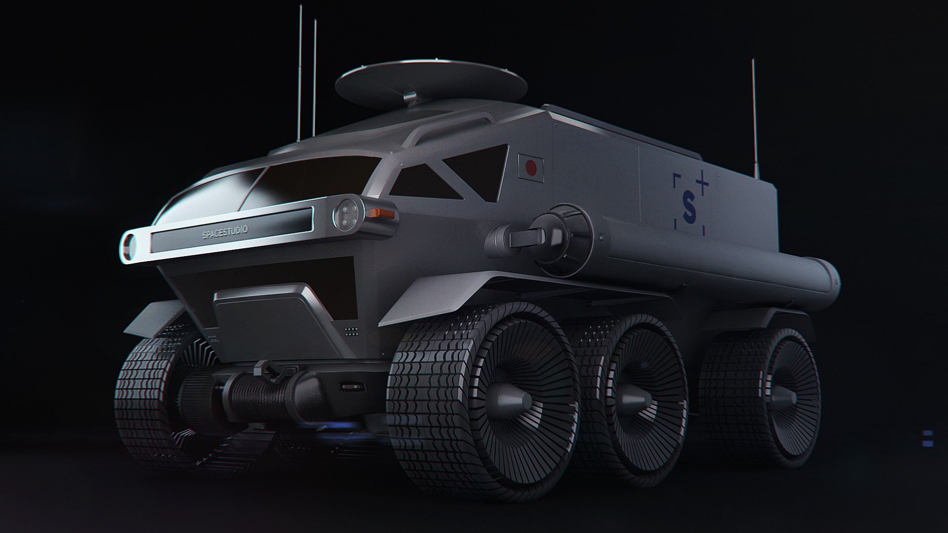 3D Rover Car Vehicle Spacecraft Model - TurboSquid 1517952