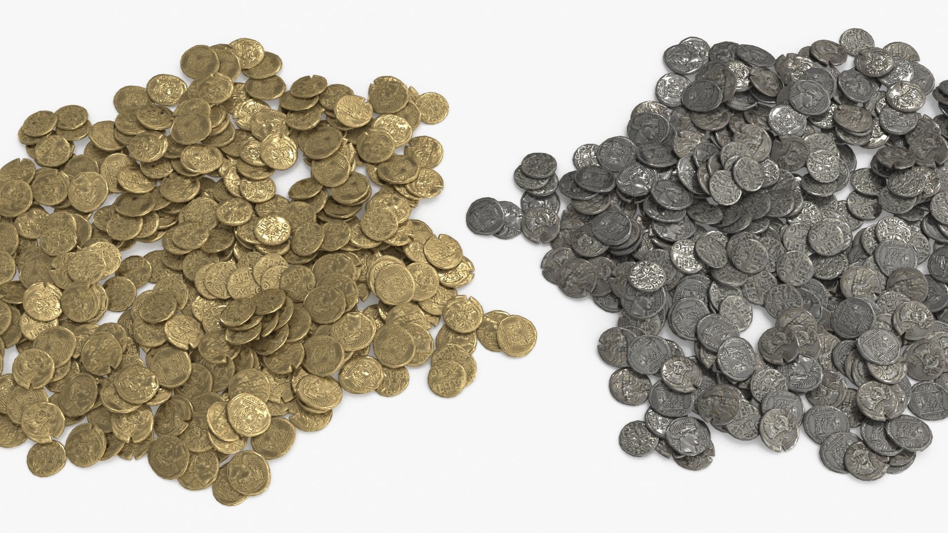 Old Coins 3D - TurboSquid 1559998