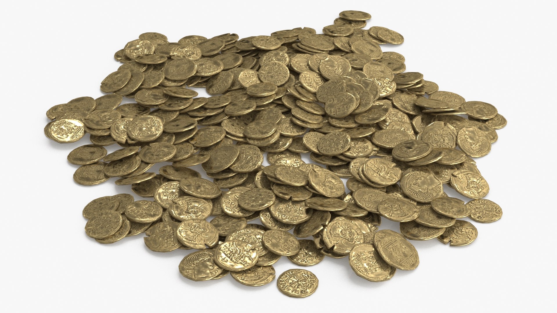 Old Coins 3D - TurboSquid 1559998