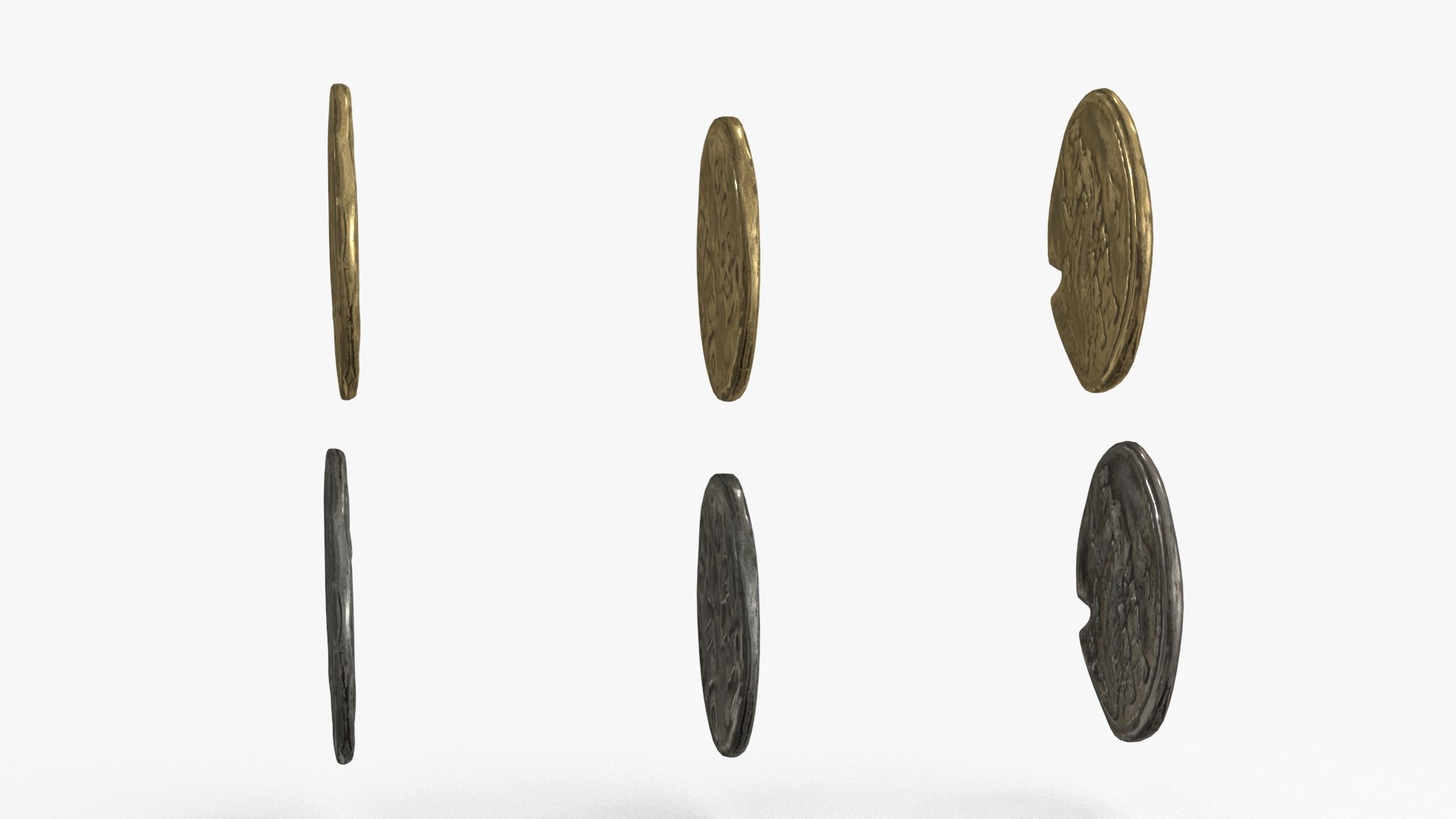 Old Coins 3D - TurboSquid 1559998