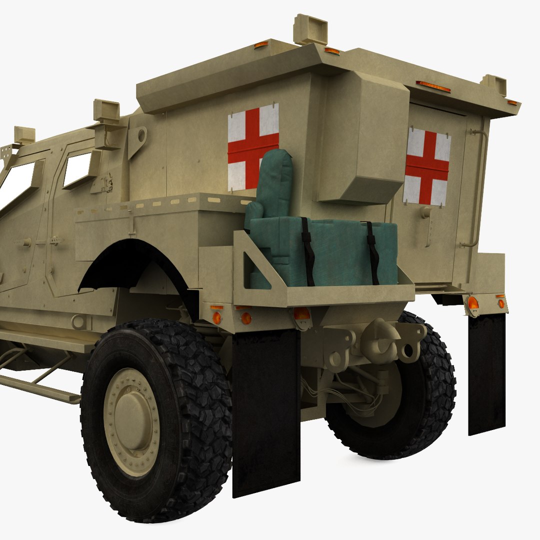 3d m-atv tactical ambulance