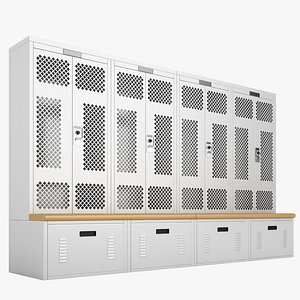 3D Locker Storage - TurboSquid 1462649
