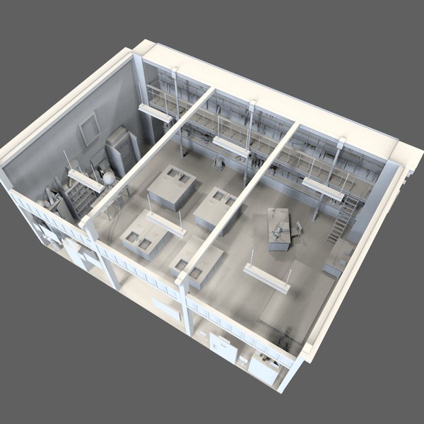 Laboratory 3D Models for Download | TurboSquid