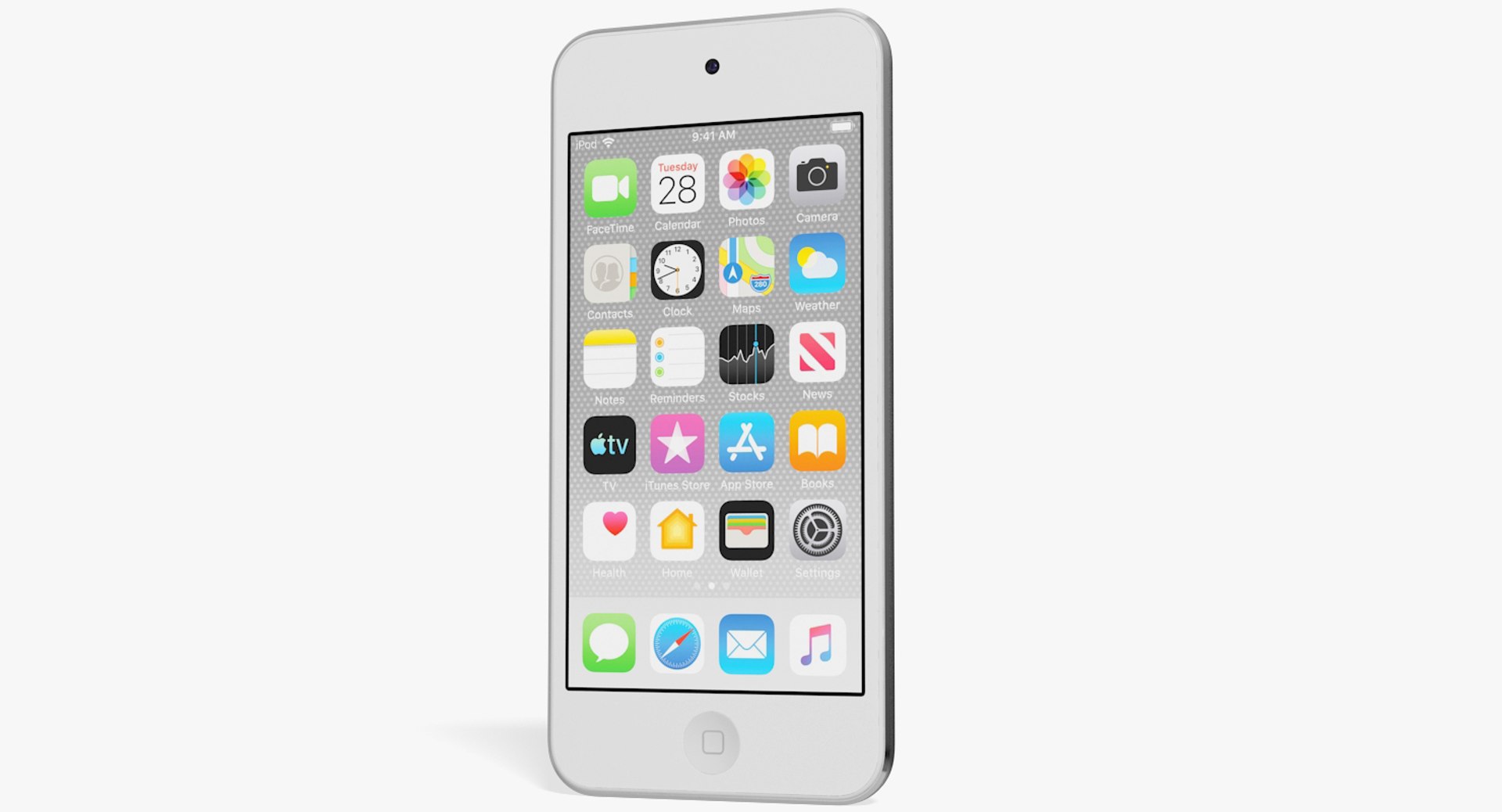 Realistic Apple Ipod Touch Model - TurboSquid 1415372