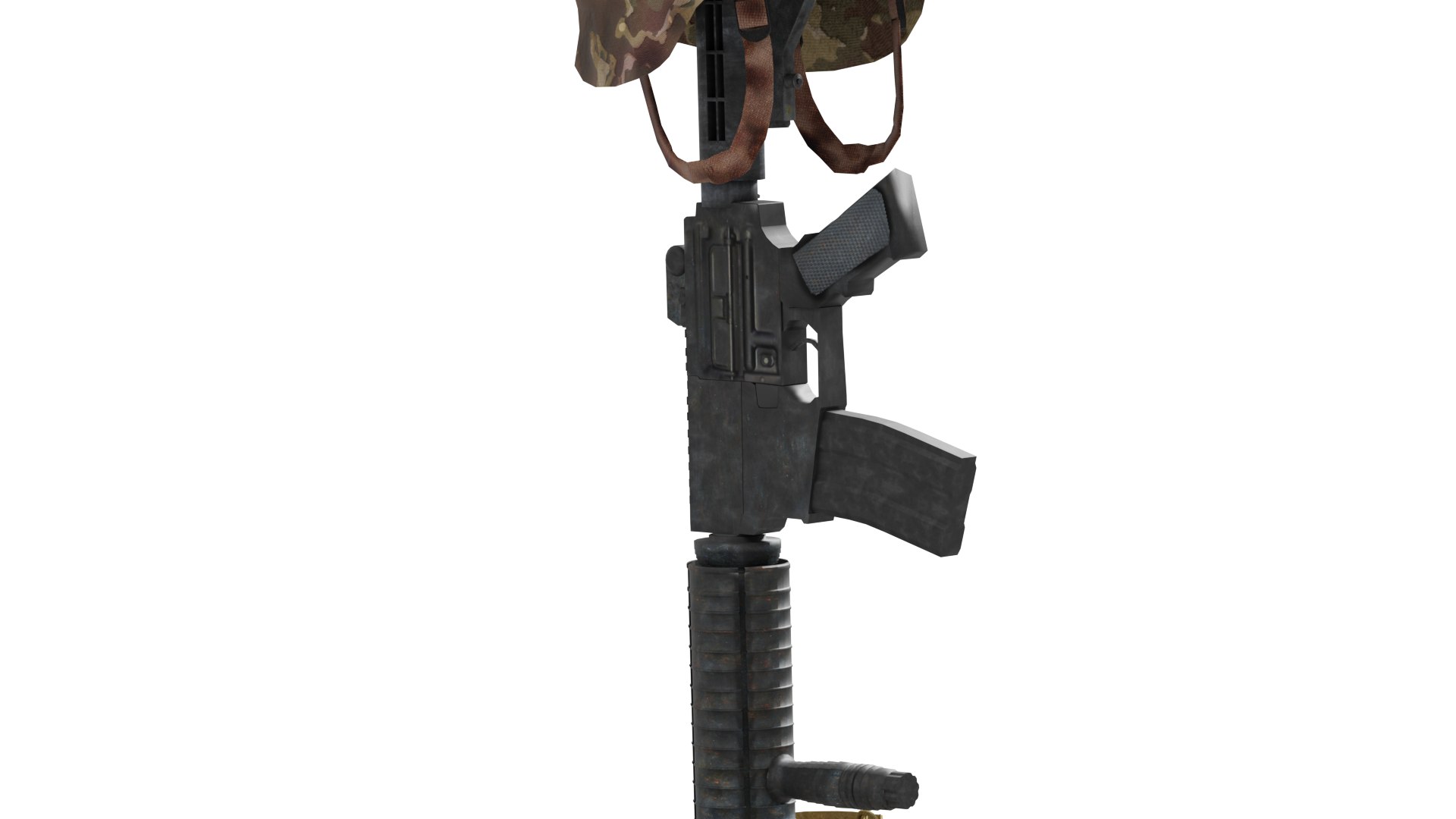 3D Fallen Battle Cross Battlefield - TurboSquid 1564490