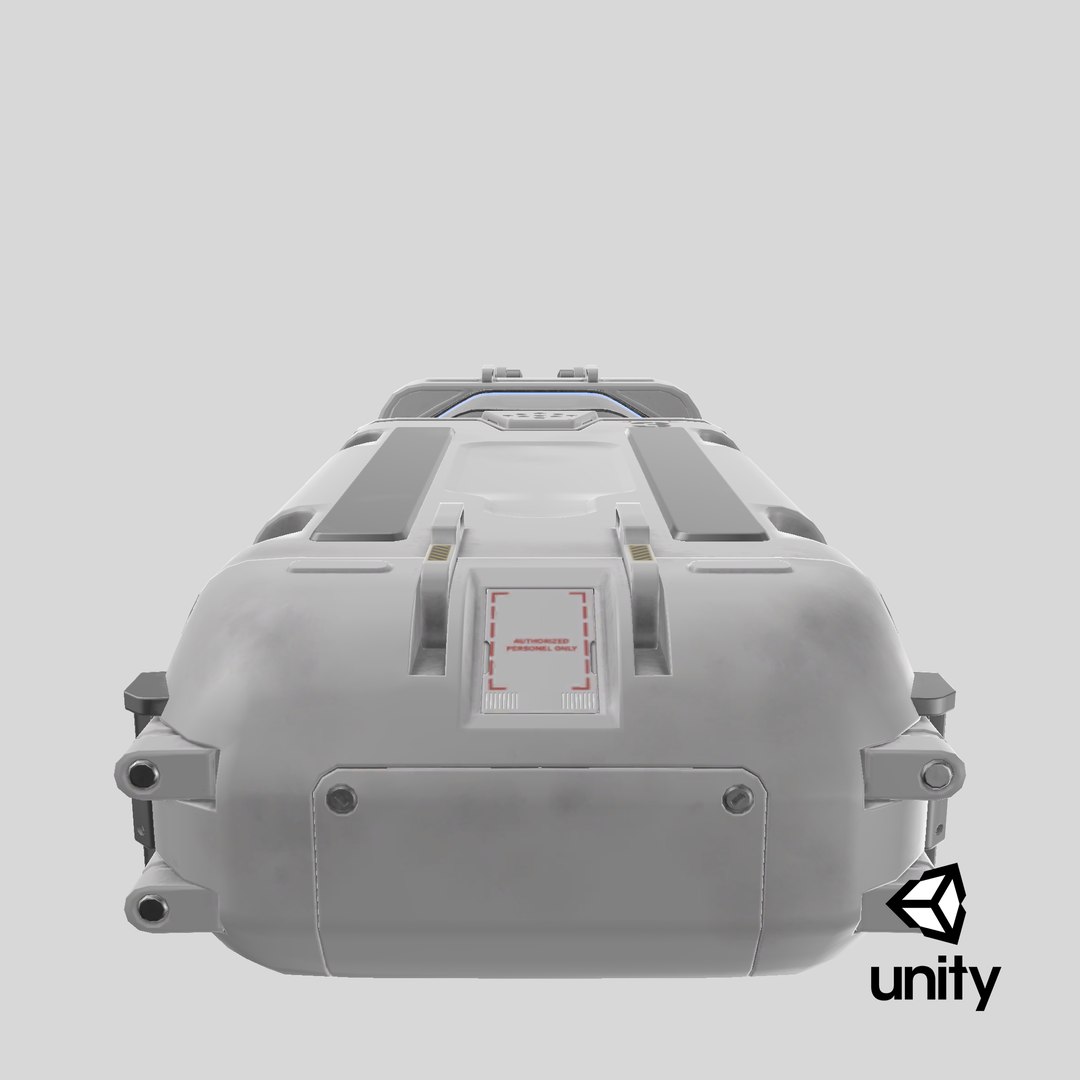 Sci-fi cryopod 3D - TurboSquid 1217889