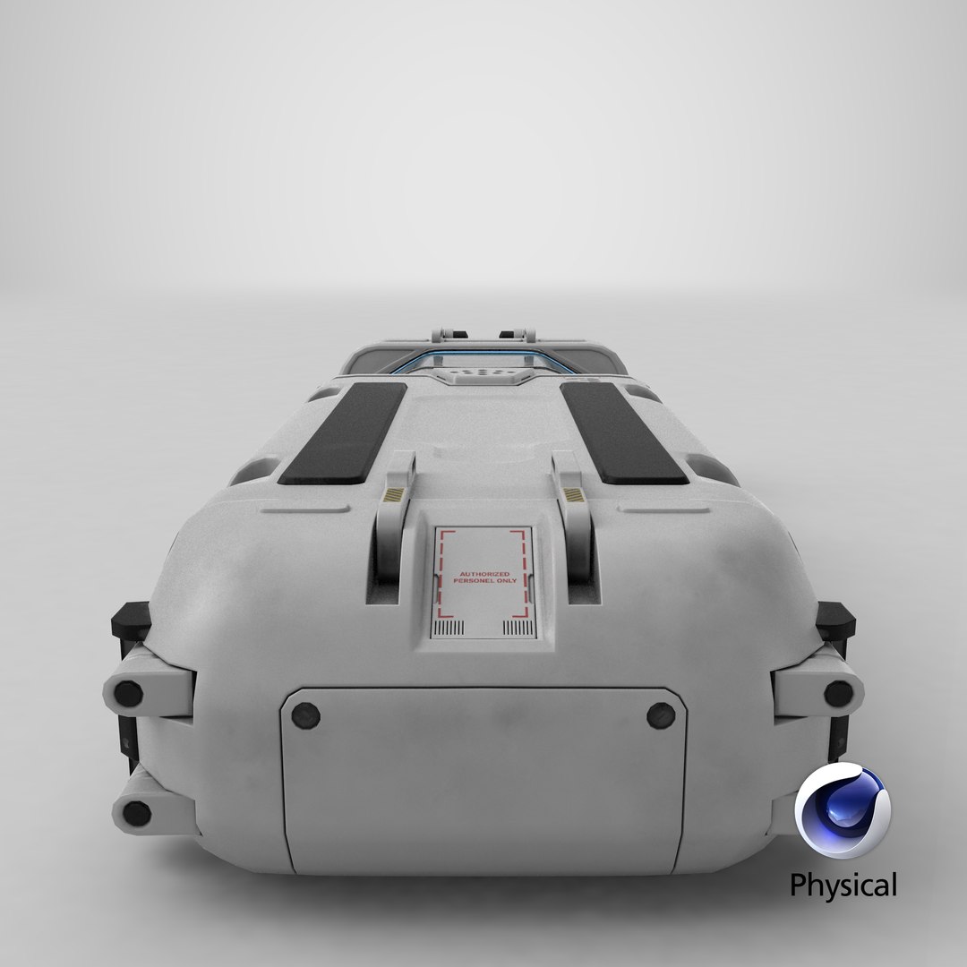 Sci-fi cryopod 3D - TurboSquid 1217889