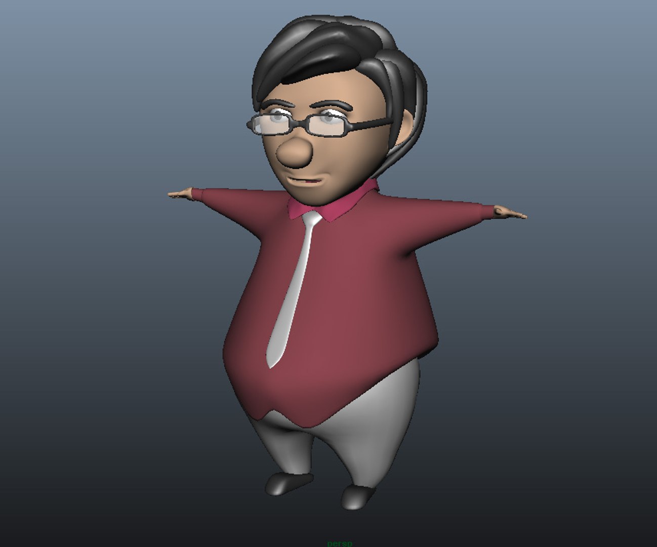Boom Man 3d Model