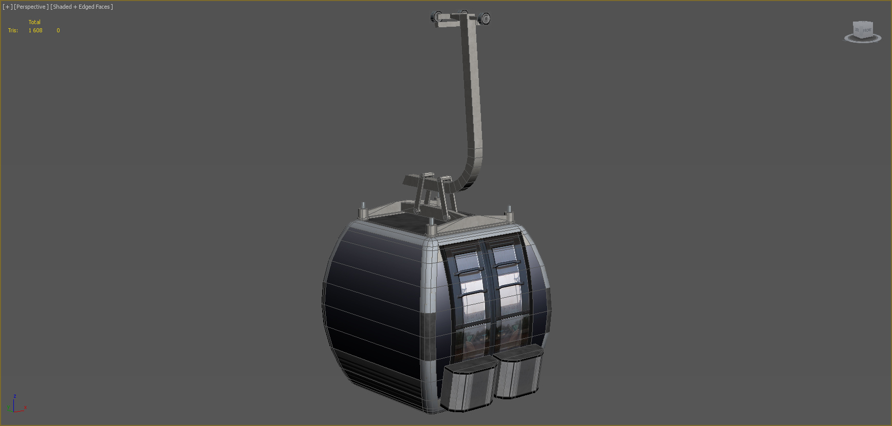 3d ropeway station ready