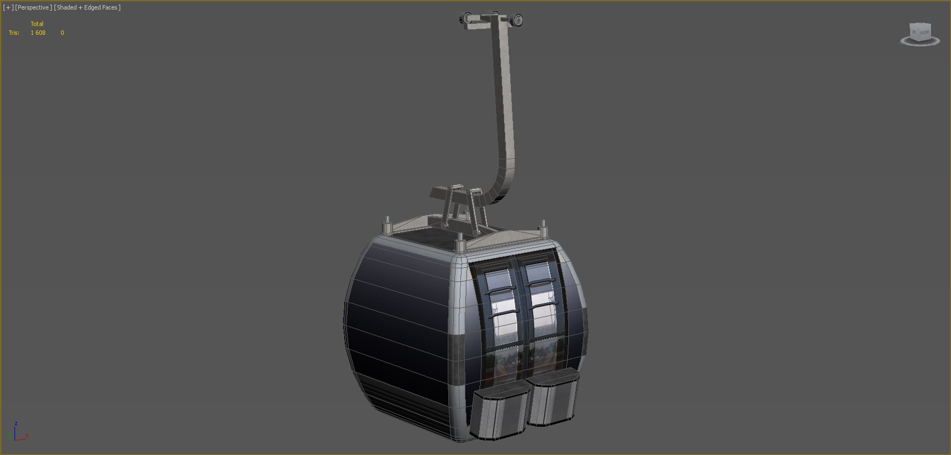 3d Ropeway Station Ready