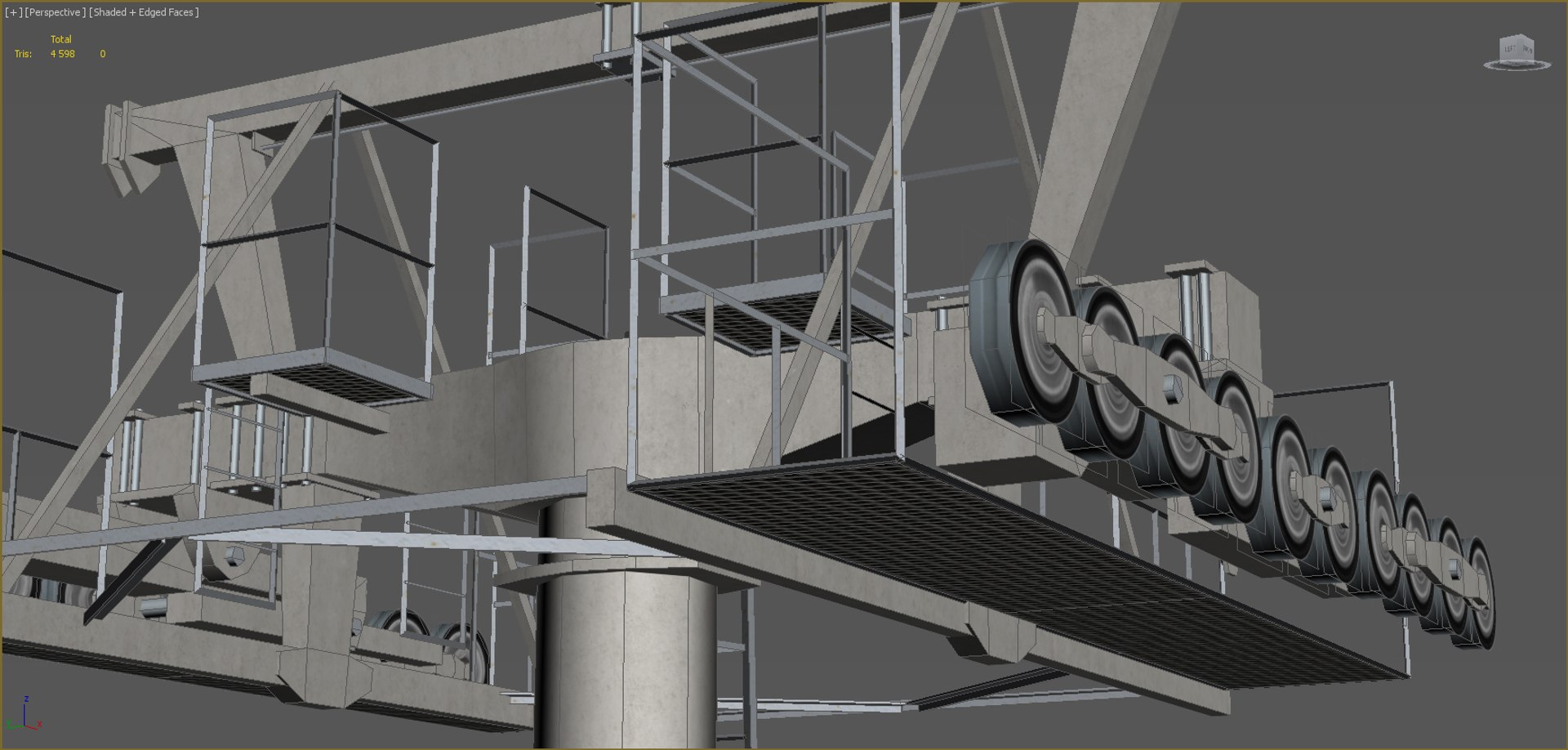 3d Ropeway Station Ready