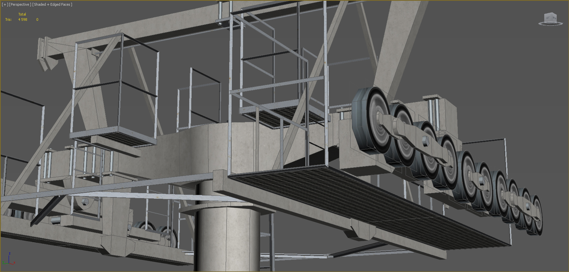 3d ropeway station ready