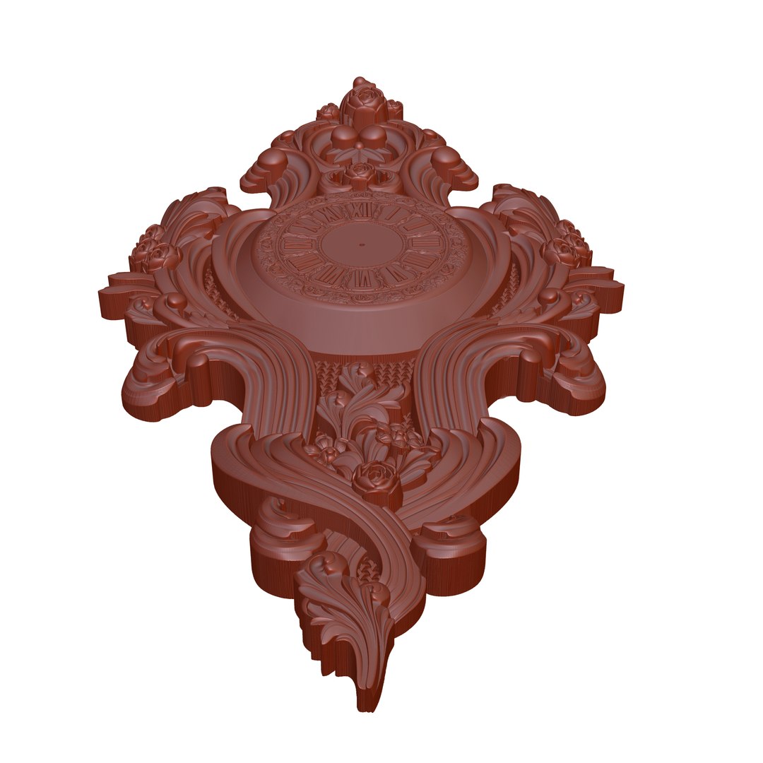 3D Clock Face - TurboSquid 1417669