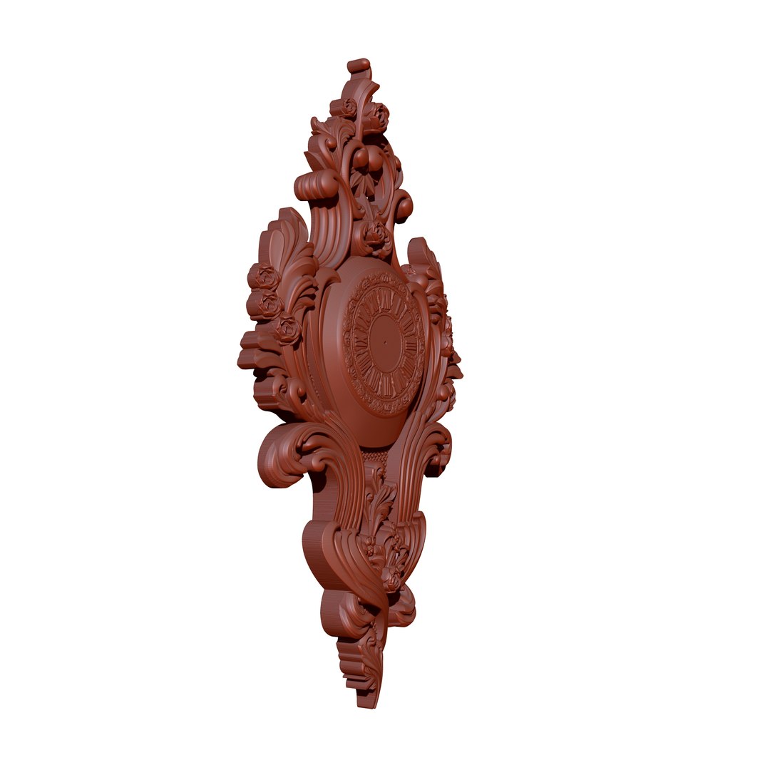 3D Clock Face - TurboSquid 1417669