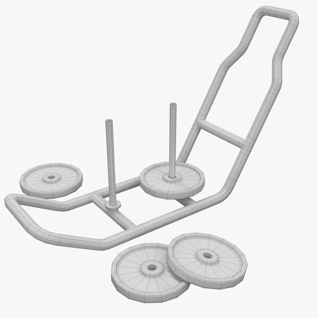 Training Sled 3d Obj
