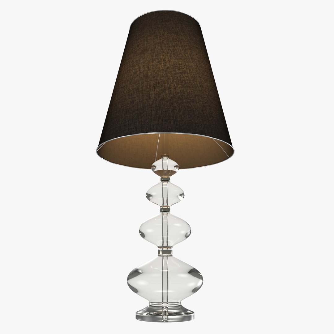 3d Model Table Lamp Modern