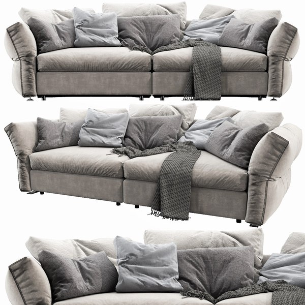 Flexform newbridge 3D model - TurboSquid 1492429