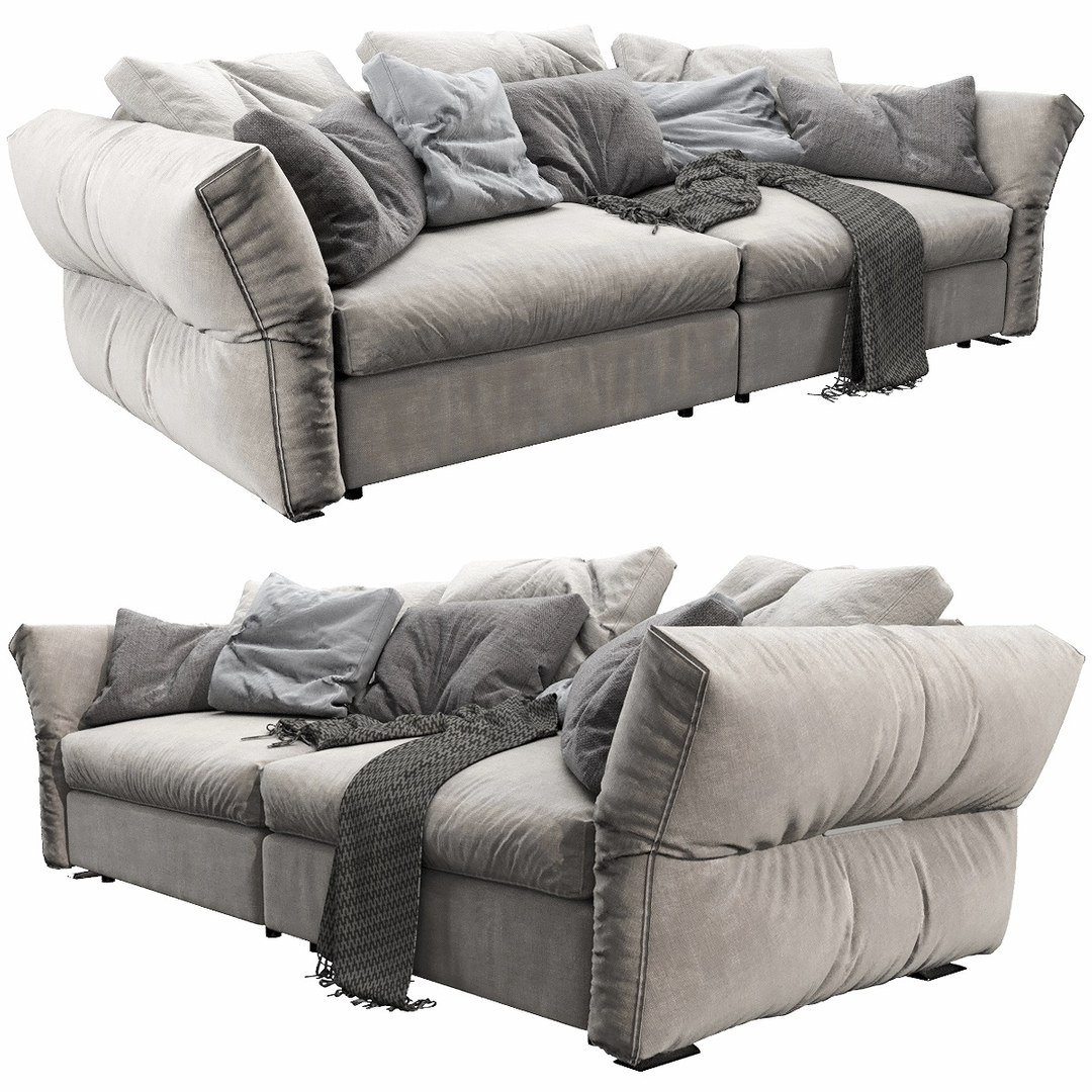 Flexform newbridge 3D model - TurboSquid 1492429