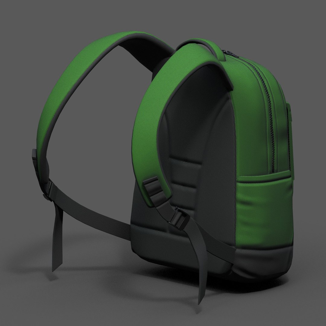 3D Bag Backpack Model - TurboSquid 1578537