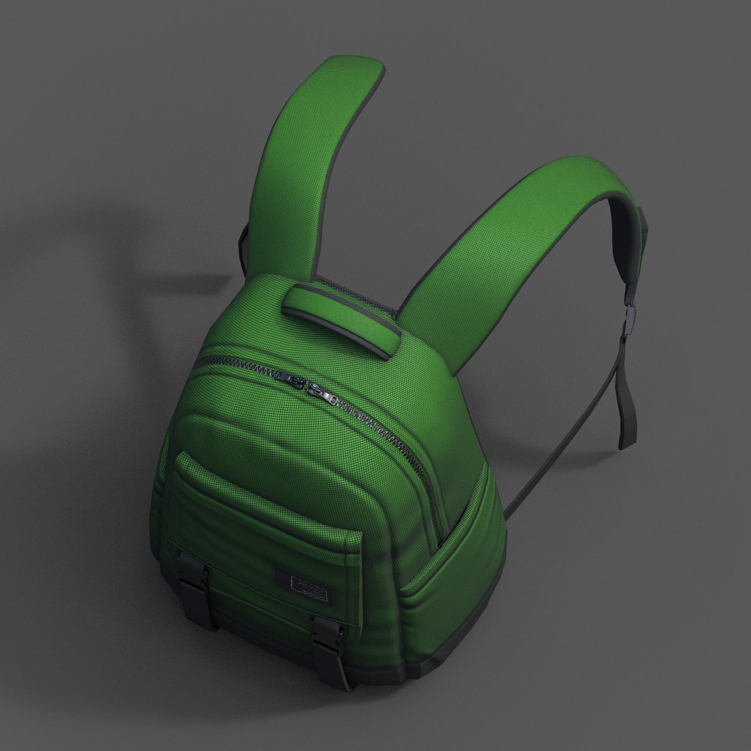 3D Bag Backpack Model - TurboSquid 1578537
