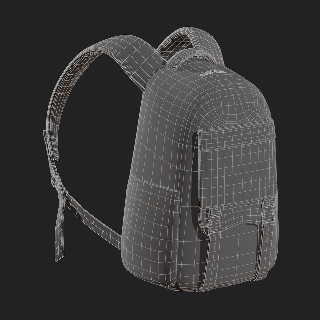 3D Bag Backpack Model - TurboSquid 1578537