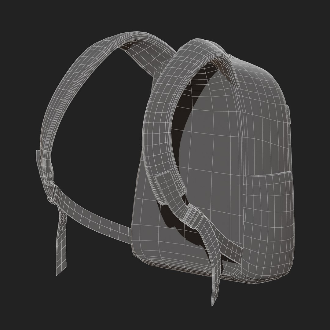 3D Bag Backpack Model - TurboSquid 1578537