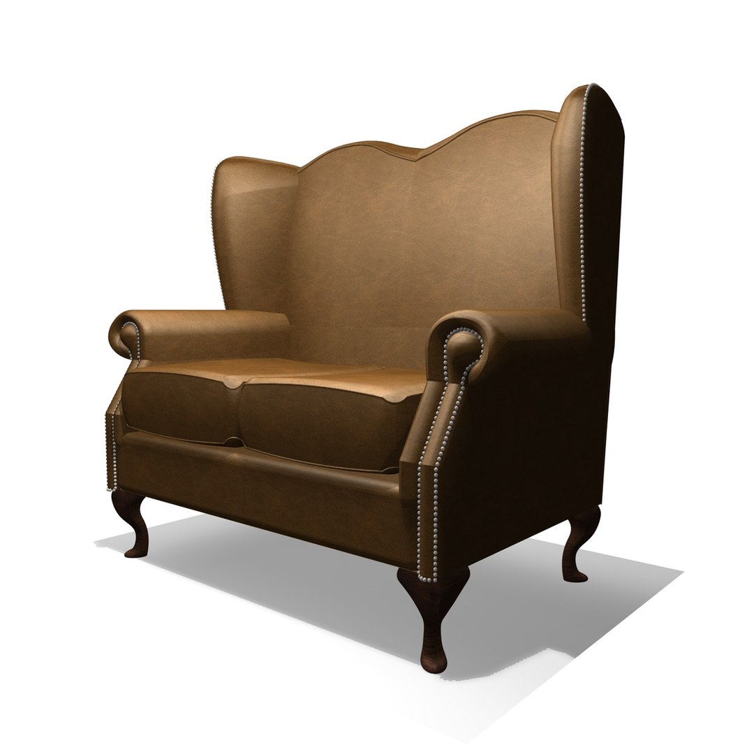 3d Classic Winged 2 Seater