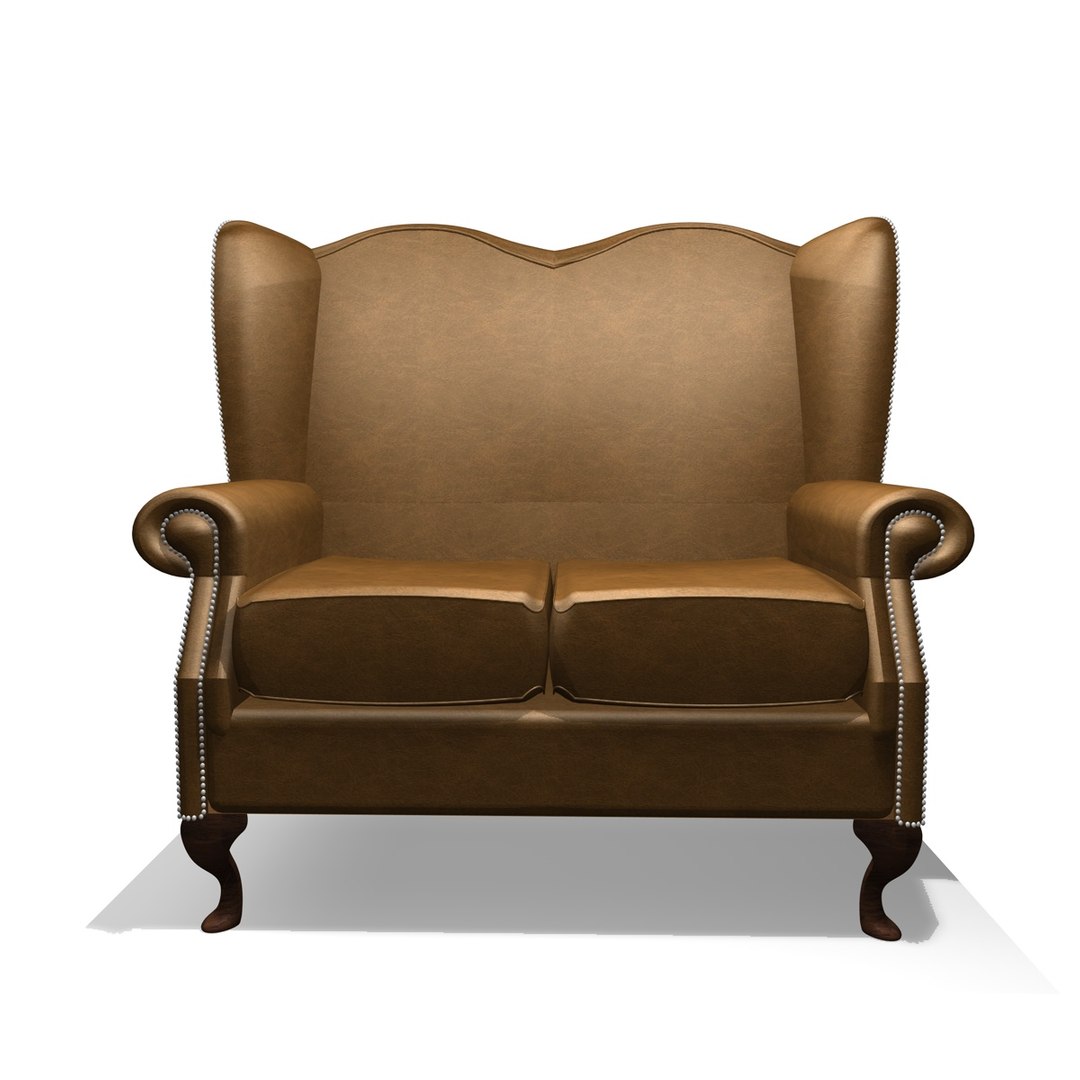 3d Classic Winged 2 Seater
