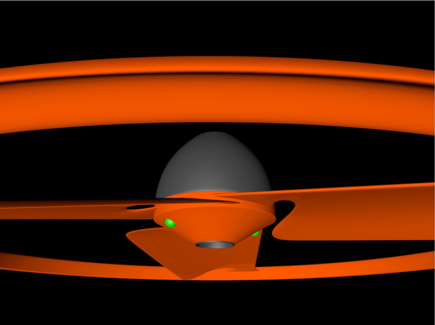 3d Plastic Flying Toy