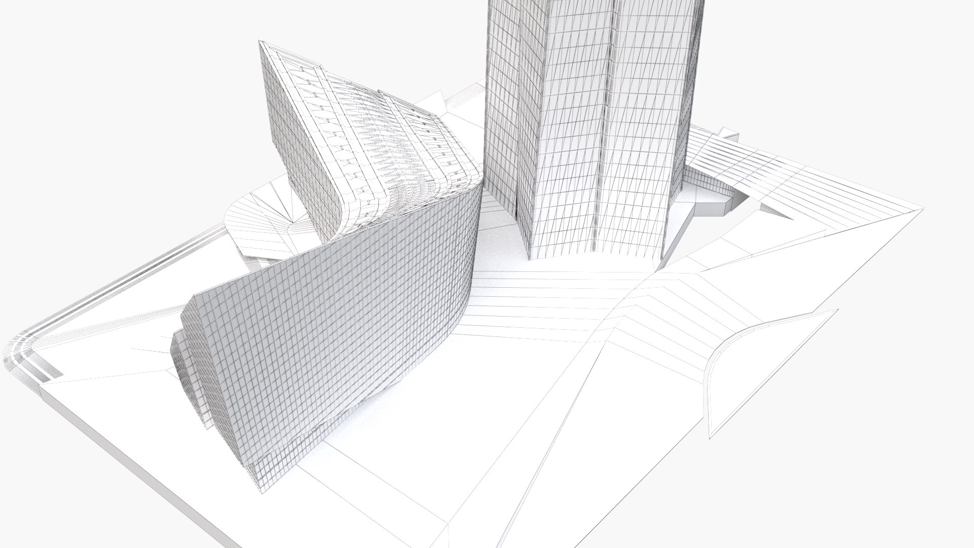 3D Lakhta Tower Model - TurboSquid 1497861