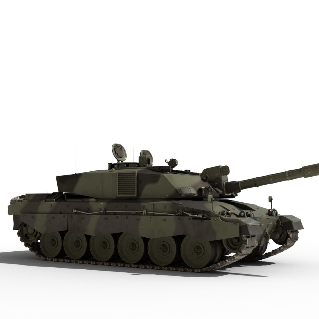 British Army Challenger 2 Model - TurboSquid 1539768