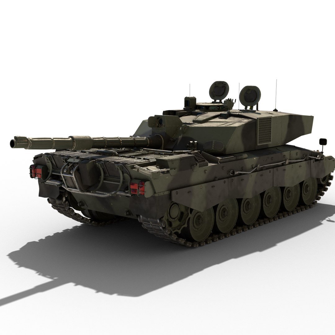 British Army Challenger 2 Model - TurboSquid 1539768