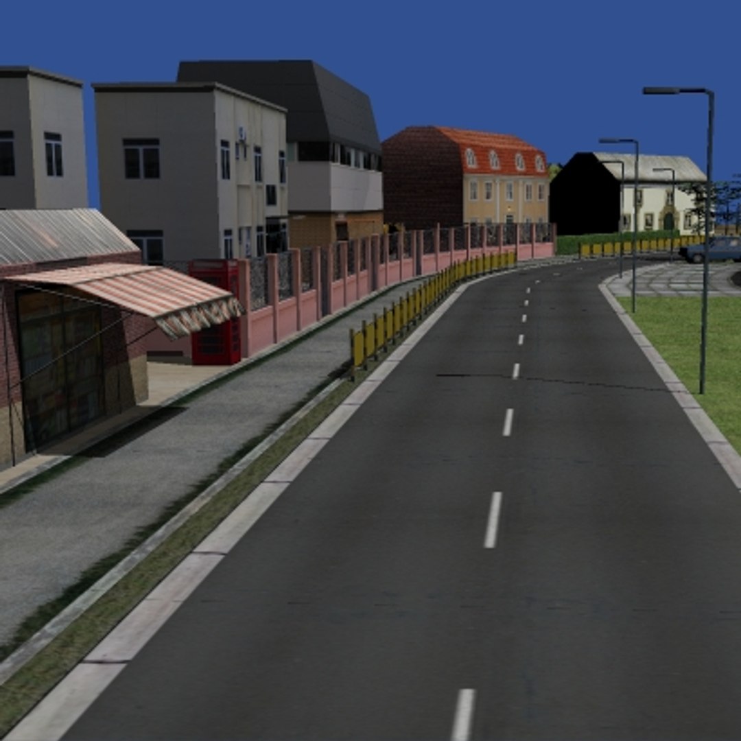 3d road track